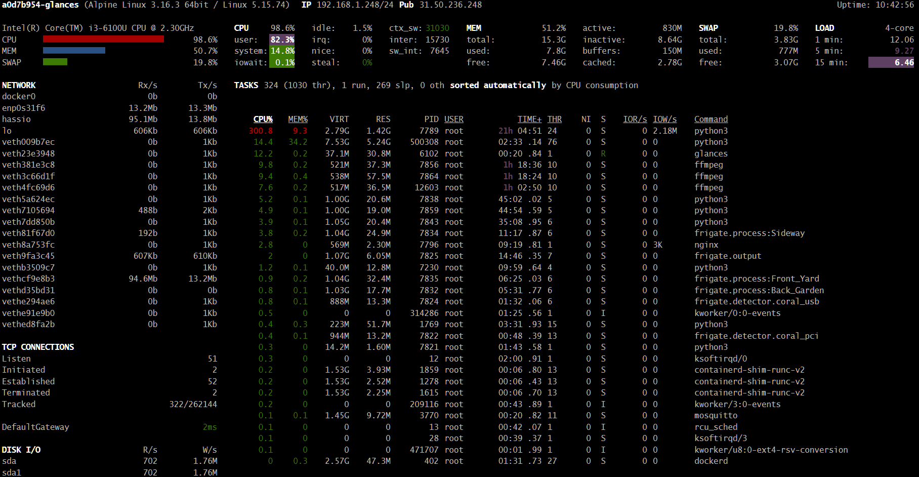 Upgrade to Core 2022.12+ slows down the CPU · Issue #83695 · home-assistant/core · GitHub