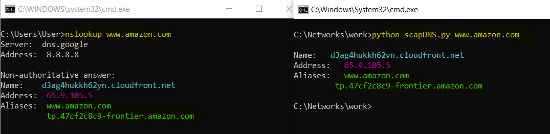 GitHub - razshely/nslookup