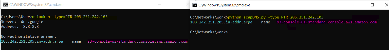 GitHub - razshely/nslookup