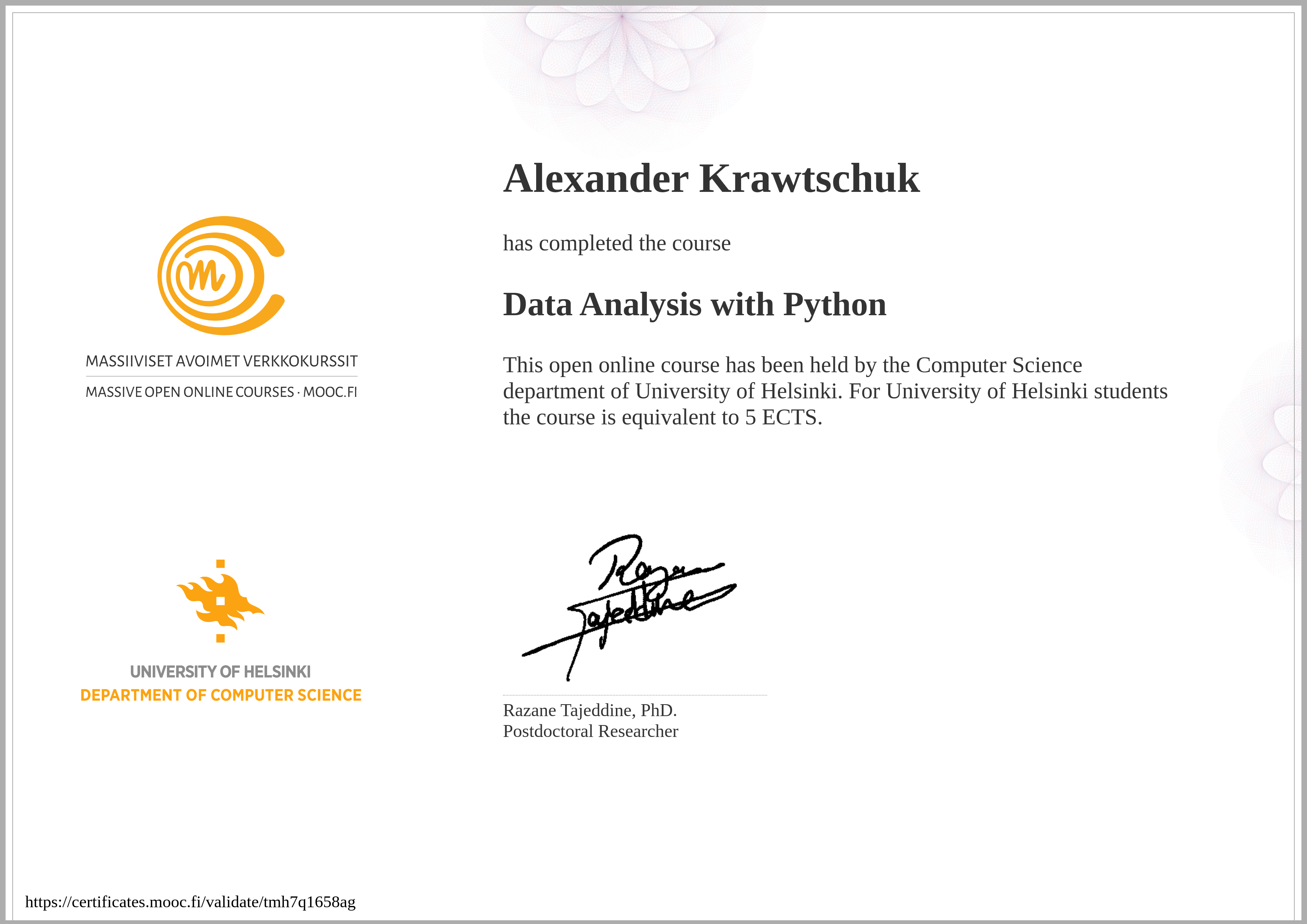 GitHub - akrawt/Data-Analysis-with-Python-2021: Exercise solutions for the MOOC course "Data ...