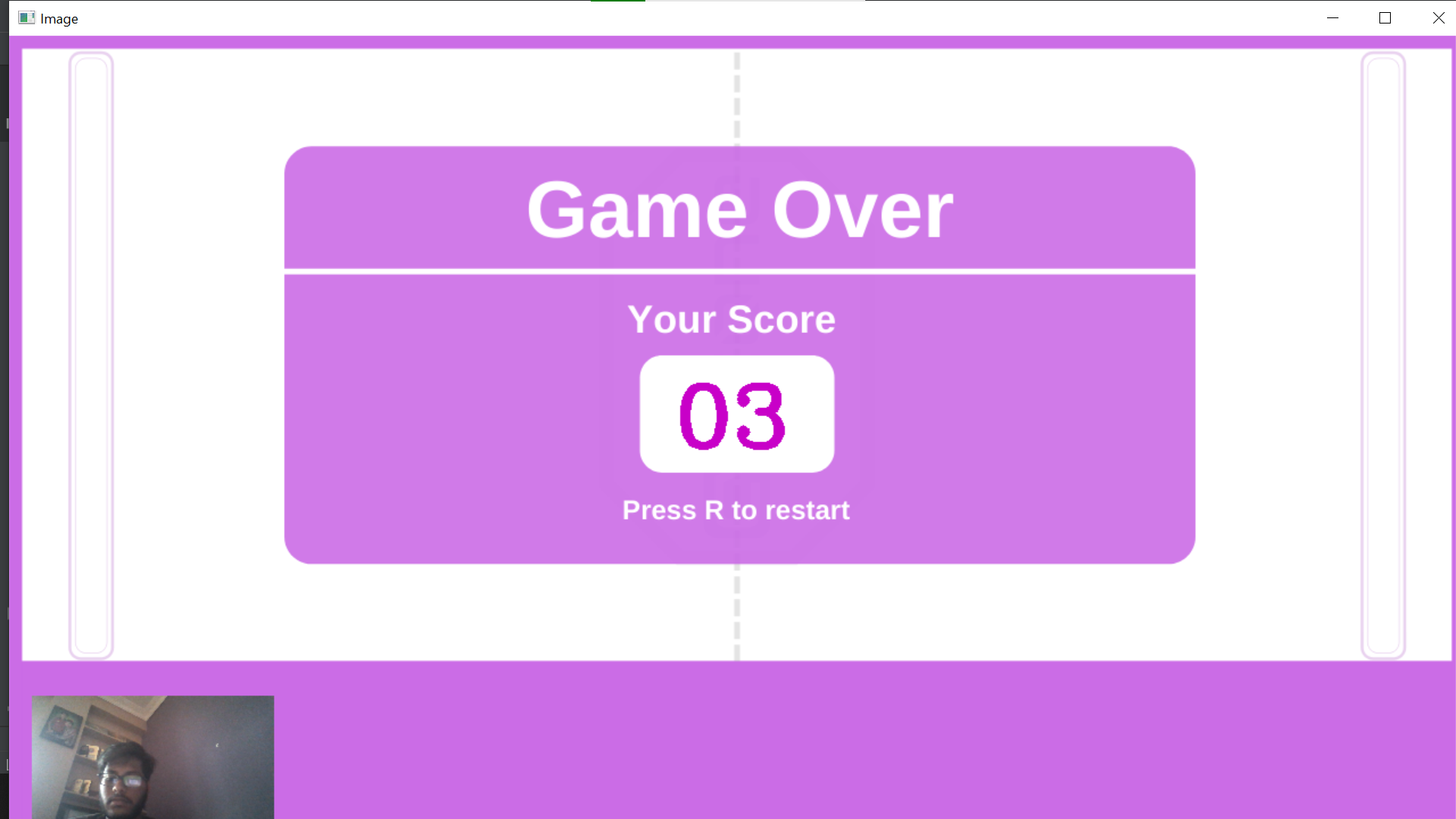 GitHub - uttej2001/Pong-game-Computer-Vision: This project is a modern ...