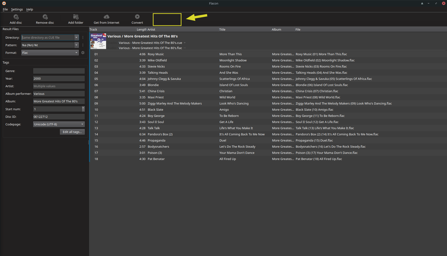 feature request: add a "convert selected" icon · Issue #206 · flacon/flacon · GitHub