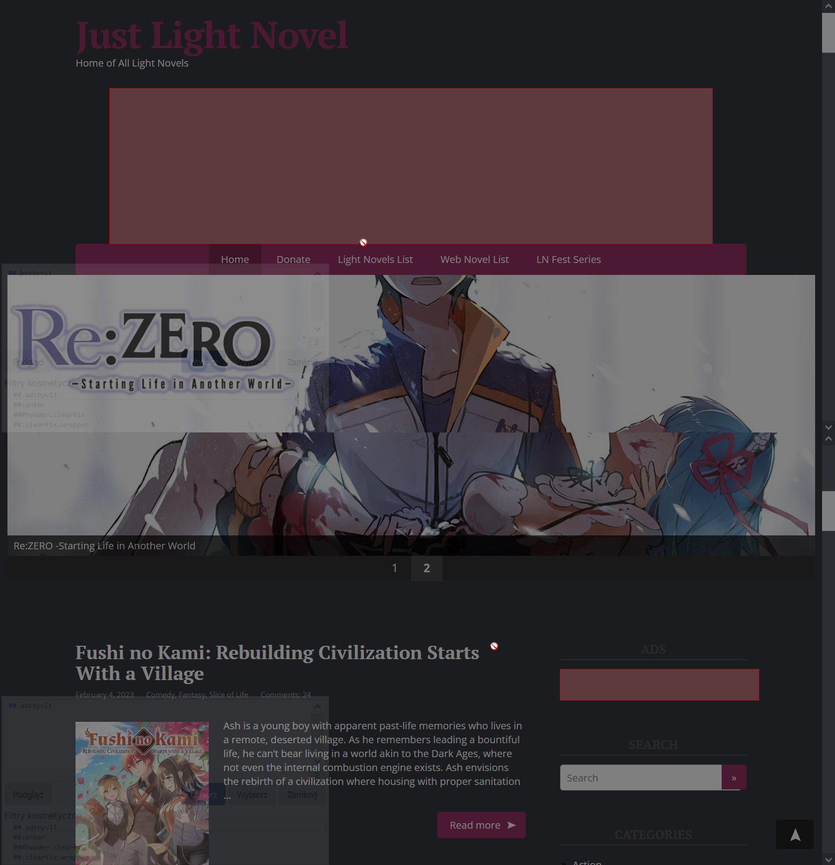 Ads Placeholders · Issue 16661 · Ublockorigin