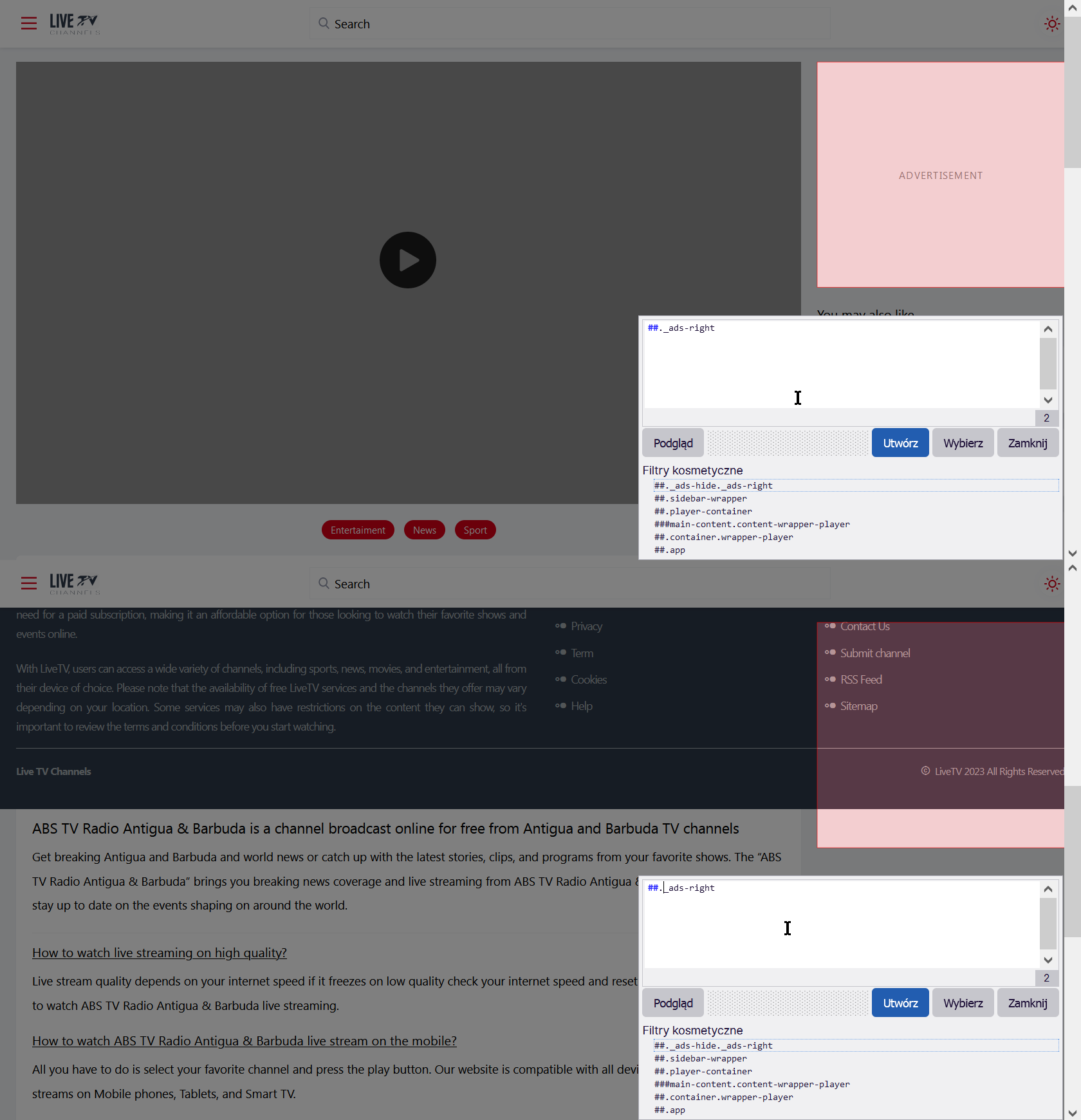 live-tv-channels.org · Issue #14936 · easylist/easylist · GitHub