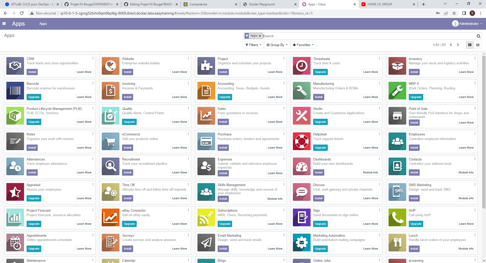 GitHub - yaitjebli/Projet-Fil-Rouge: Projet de mise en place d'un pipeline CI-CD dans le cadre ...