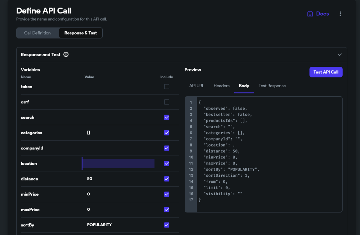 Api Call Variable With Number List Type Can T Have [ Or ] Char As A Part Of Value · Issue 1309