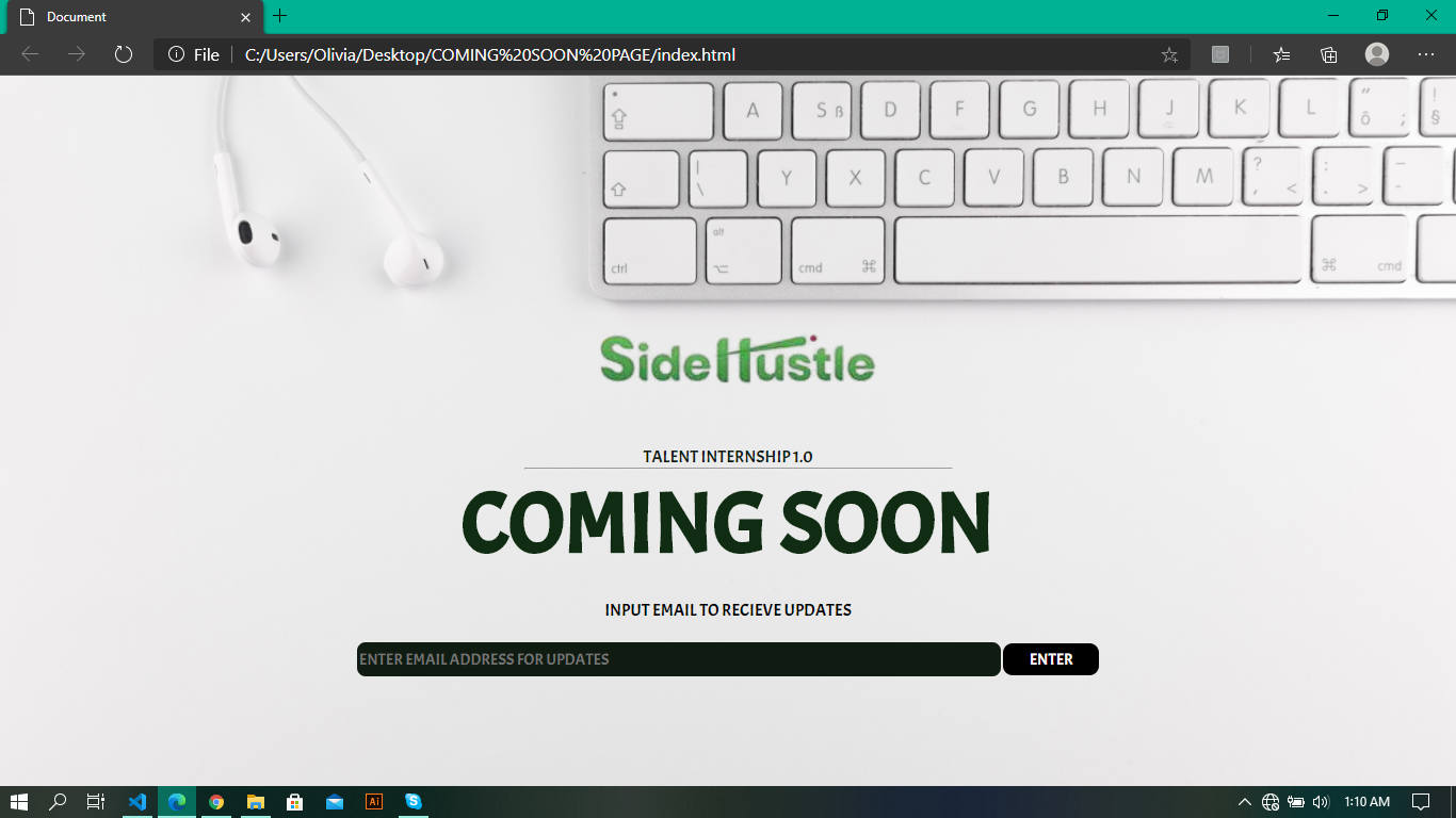 GitHub - oputaolivia/comingsoonpage