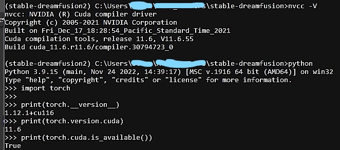 I have a problem with installing raymarching · Issue #121 · ashawkey/stable-dreamfusion · GitHub