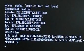 UEFI Boot menu screen · Issue #277 · a1ive/grub2-filemanager · GitHub