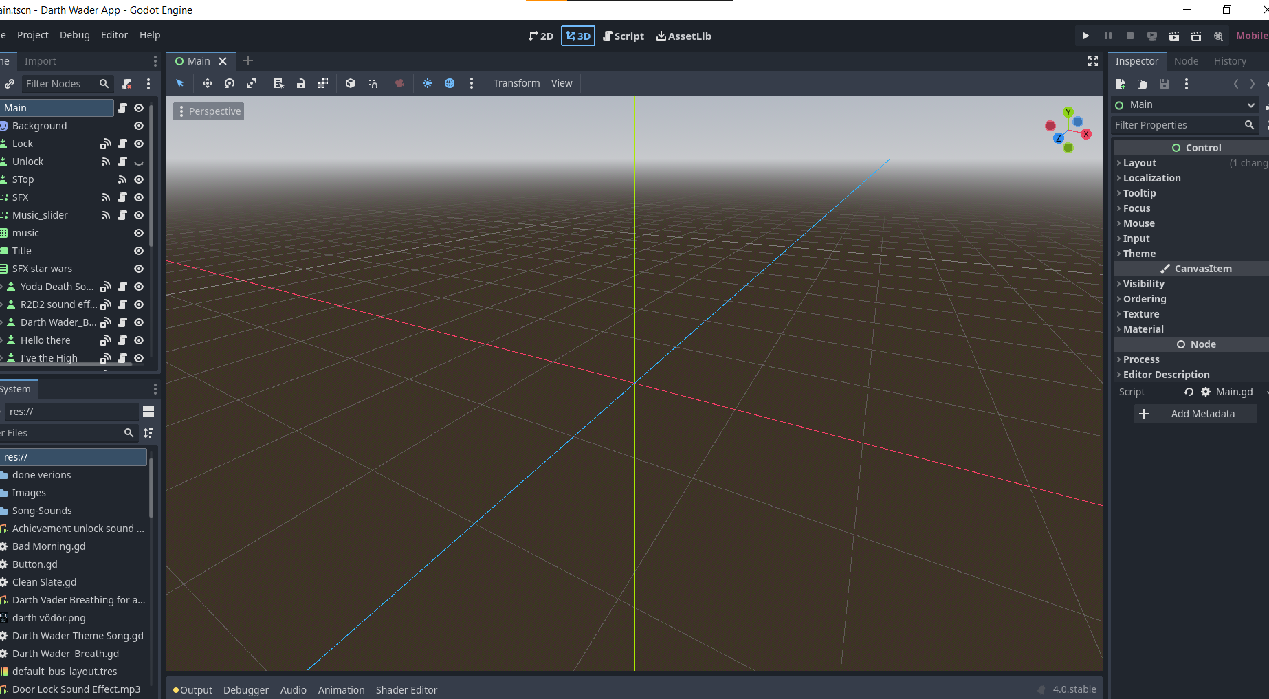 Godot 3d editor appears to missing some how missing background and appears in pure pitch black ...