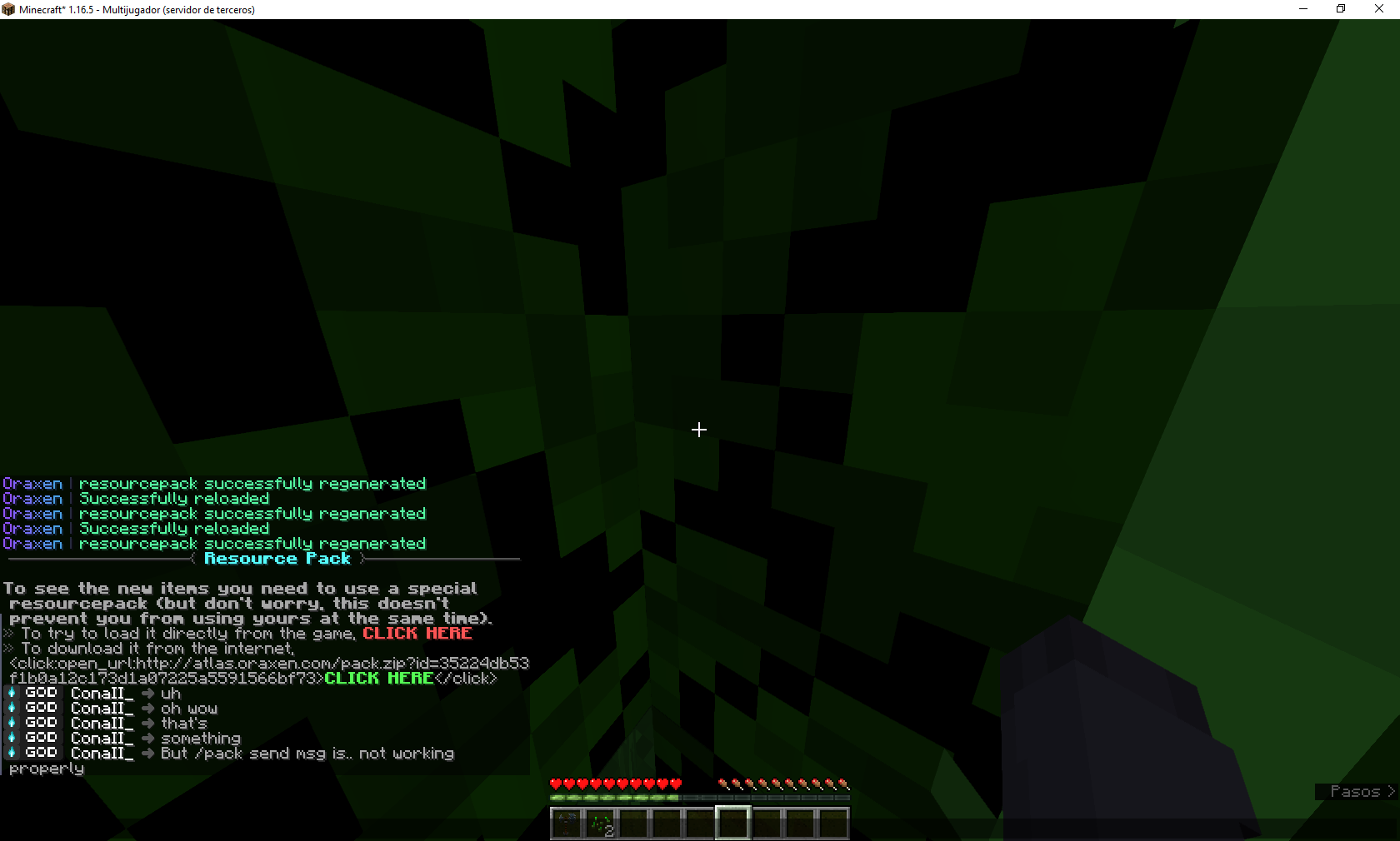 Oraxen pack msg not working properly · Issue #258 · oraxen/oraxen · GitHub