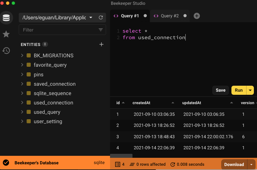 BUG: Say something here · Issue #796 · beekeeper-studio/beekeeper-studio · GitHub
