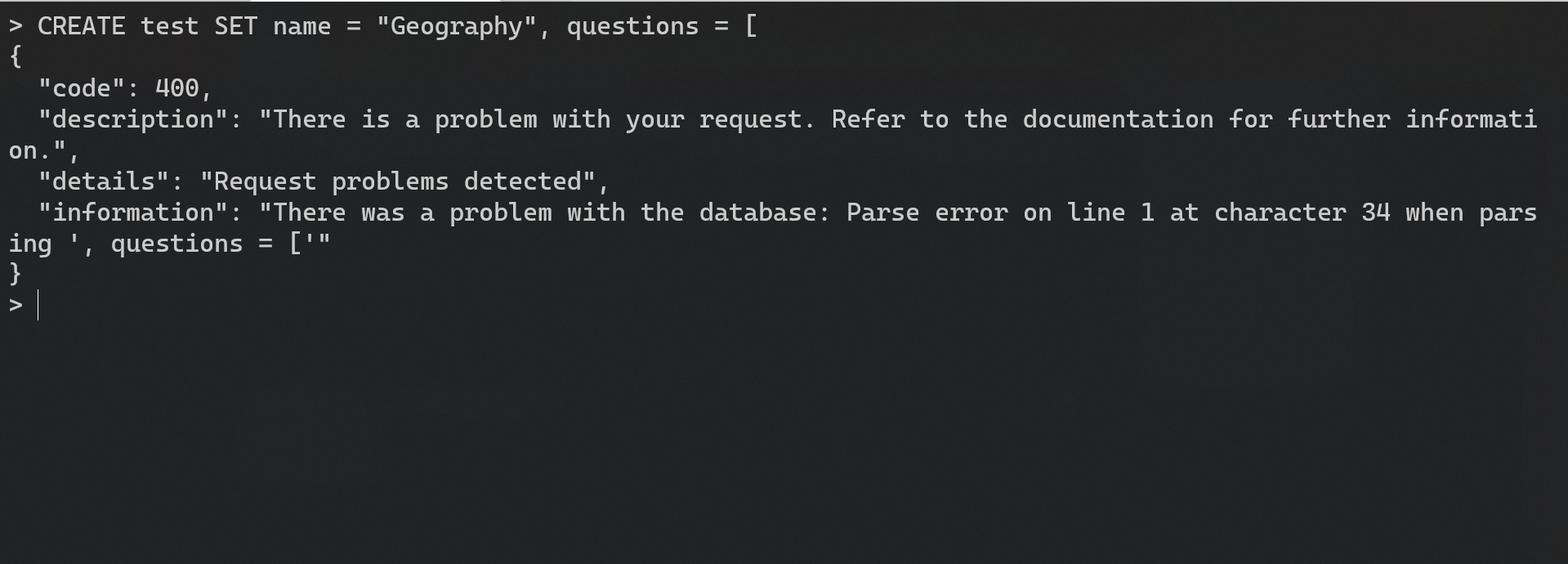 Feature Do Not Commit Command Until Semicolon In `surreal Sql` Command Line · Issue 1827