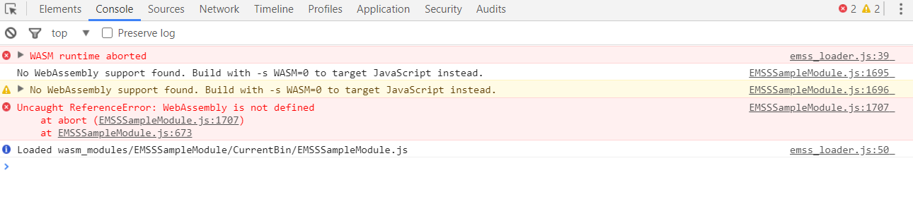 Uncaught ReferenceError: tizentvwasm is not defined · Issue #1 · SamsungDForum/WebAssemblyDemos ...