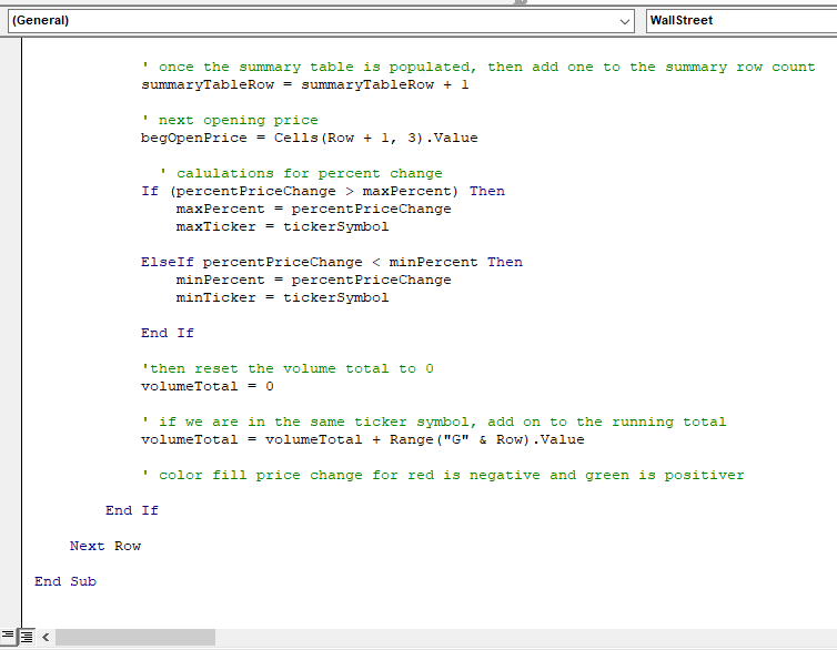 GitHub - rjharris2020/VBA_Challenge: An assignment used to showcase my visual basics skills in ...
