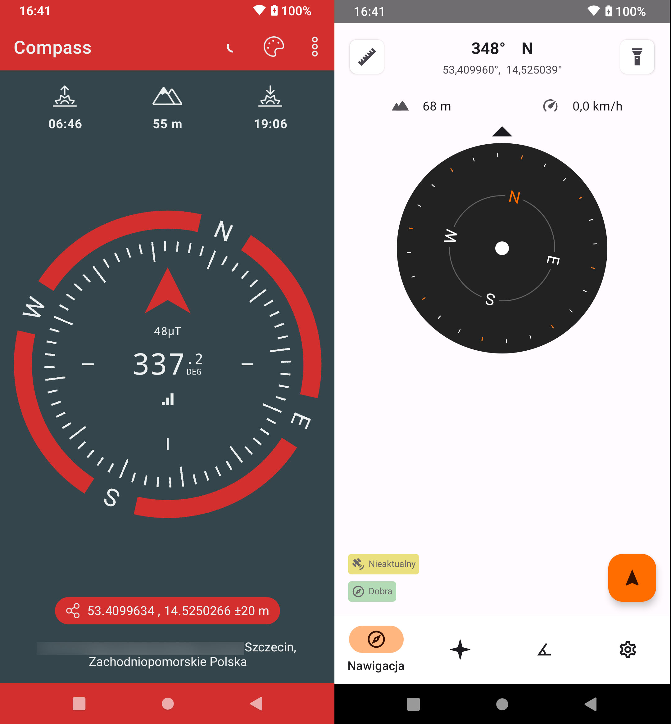 Increase cardinal direction visibility on radar compass · Issue #1477 · kylecorry31/Trail-Sense ...