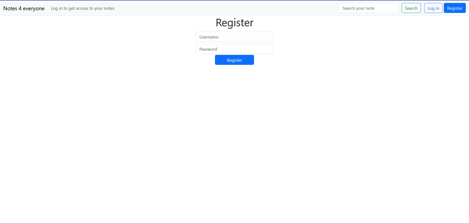 GitHub - byczu123/notes_app: Web app to create notes, Flask, HTML5 ...