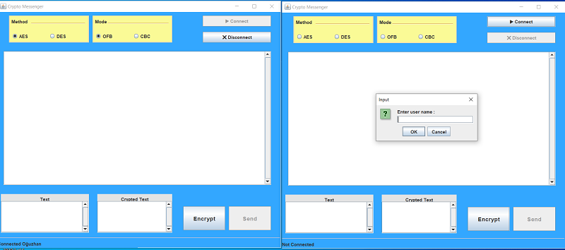 GitHub - oguzdursun06/Crypt-Messenger: Client-Server(Socket) encryption/decryption messaging ...