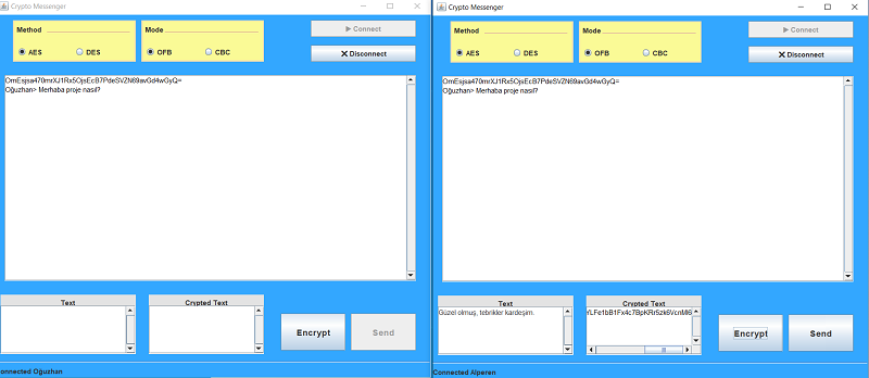 GitHub - oguzdursun06/Crypt-Messenger: Client-Server(Socket) encryption/decryption messaging ...