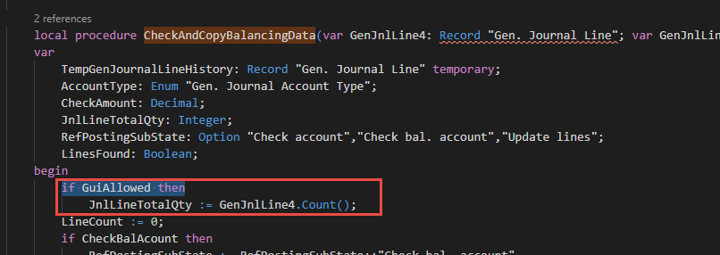 [Request] Codeunit 13 Gen. Jnl.-Post Batch Event and GuiAllowed · Issue #13724 · microsoft ...