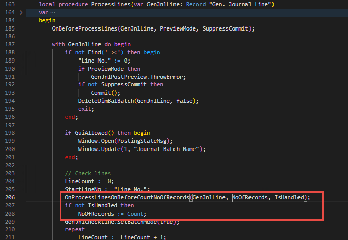 [Event Request] Codeunit 13 Gen. Jnl.-Post Batch Event - Prevent Counts for GuiAllowed() · Issue ...