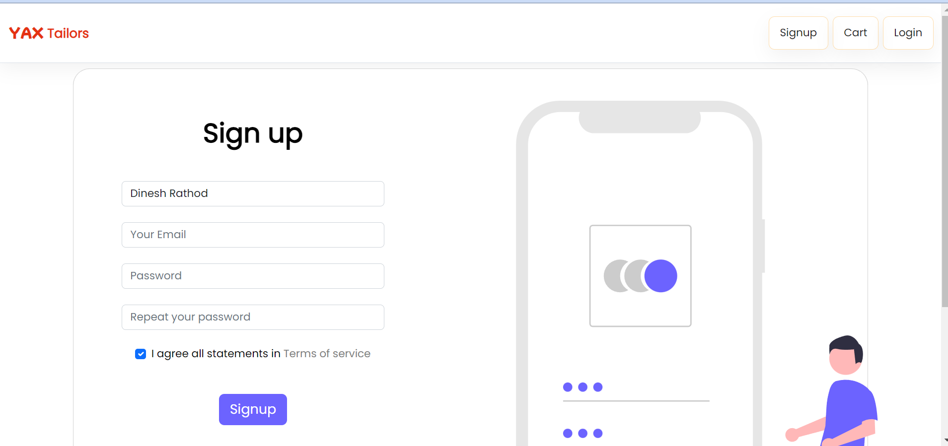 GitHub - codewithdinesh/tailoring-website: Tailoring Website using using MERN stack.