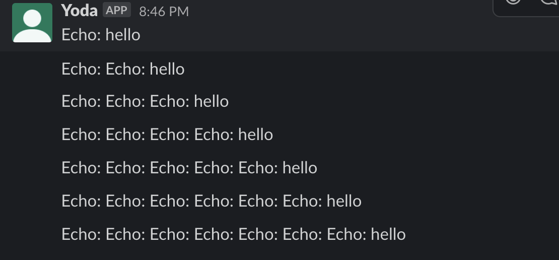 Slack adapter sample goes into message loop · Issue #2233 · microsoft ...