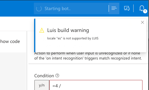 Luis Warning Appears Every Restart · Issue 6138 · Microsoft 