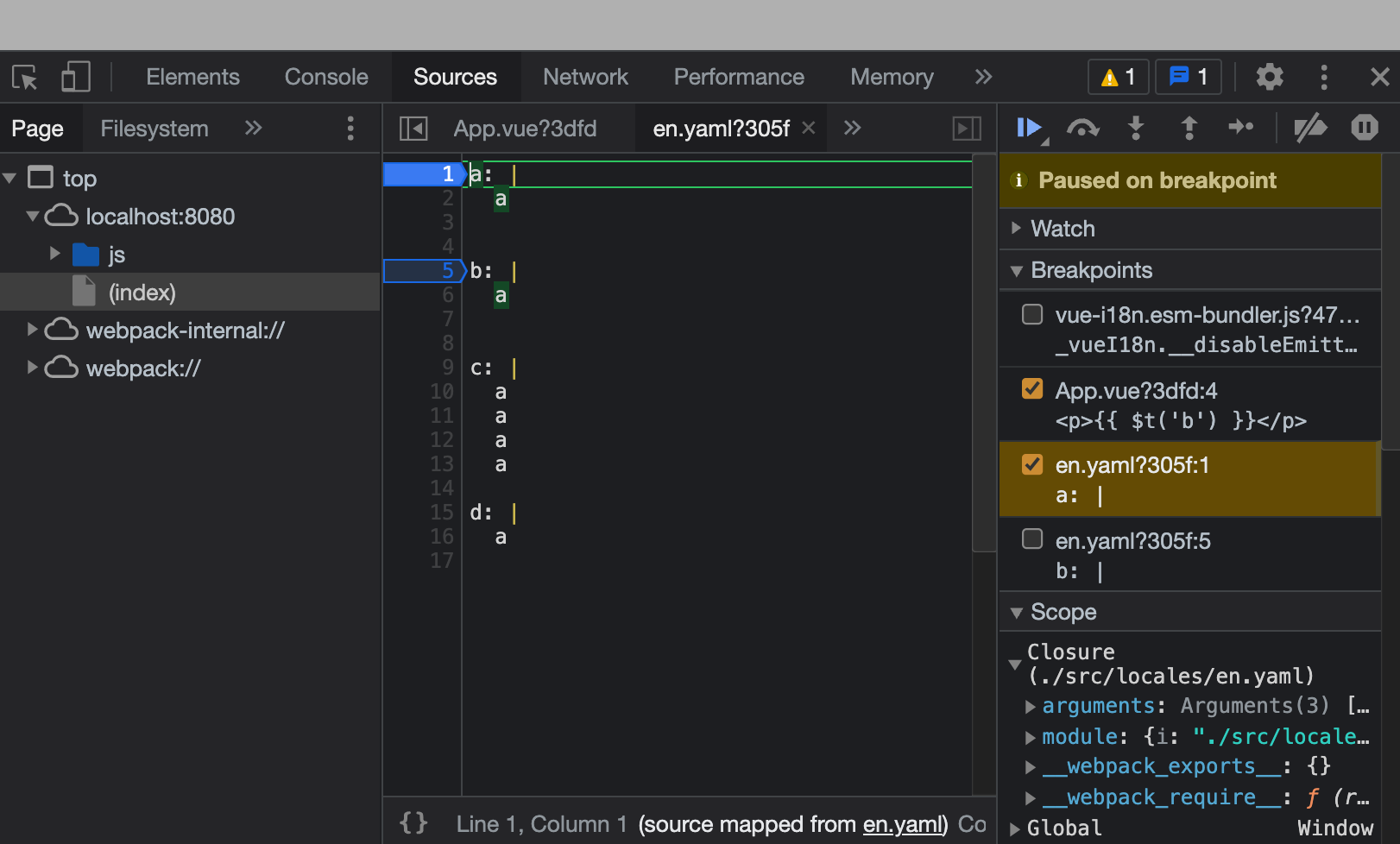 yaml files of a certain structure produce incorrectly generated code. · Issue #32 · intlify ...