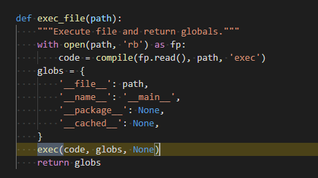 vega\algorithms\nas\modnas\utils\__init__.py文件存在exec命令 · Issue #166 · huawei-noah/vega · GitHub