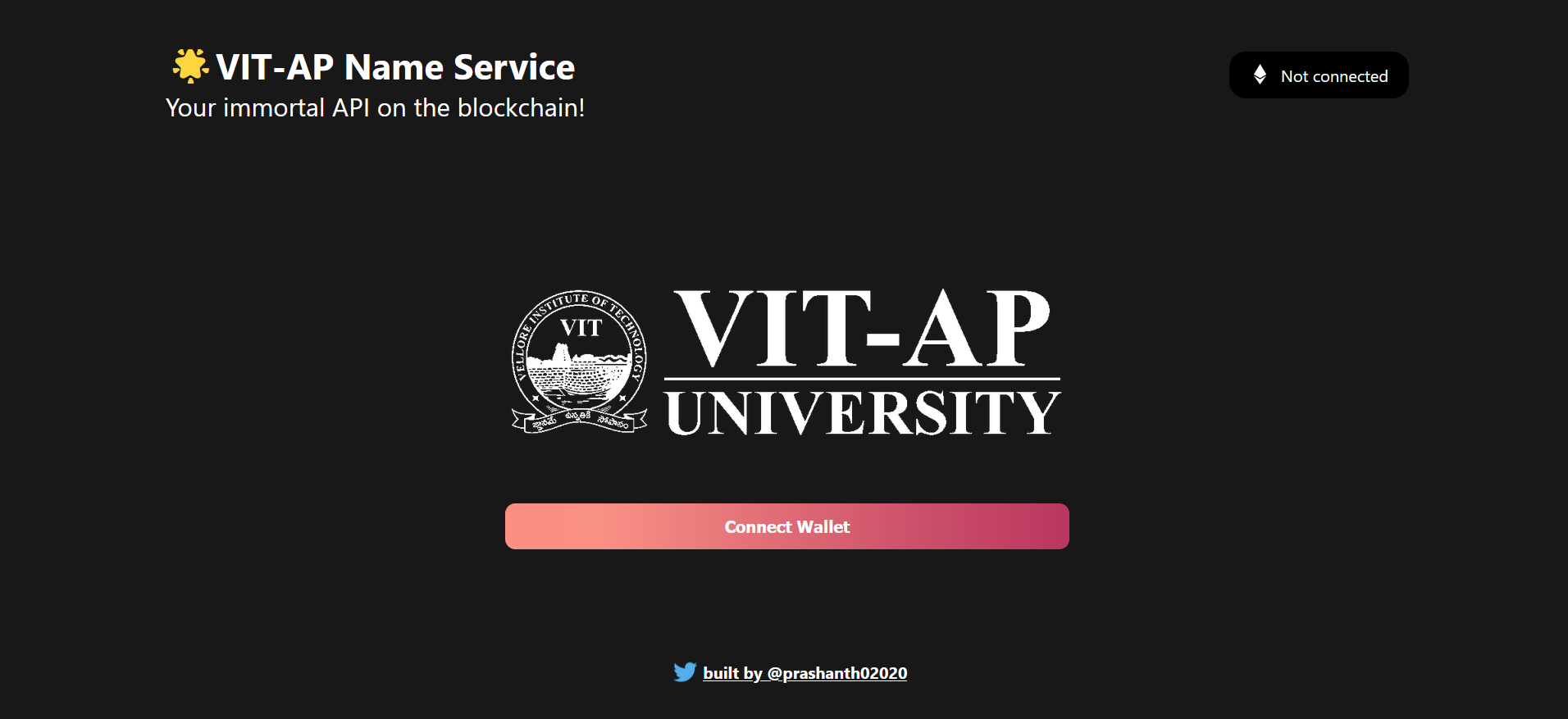 GitHub - Codeprime-21/VIT-AP-name-services