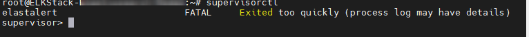Supervisorctl is not working getting Error "FATAL Exited too quickly(Process log may have ...