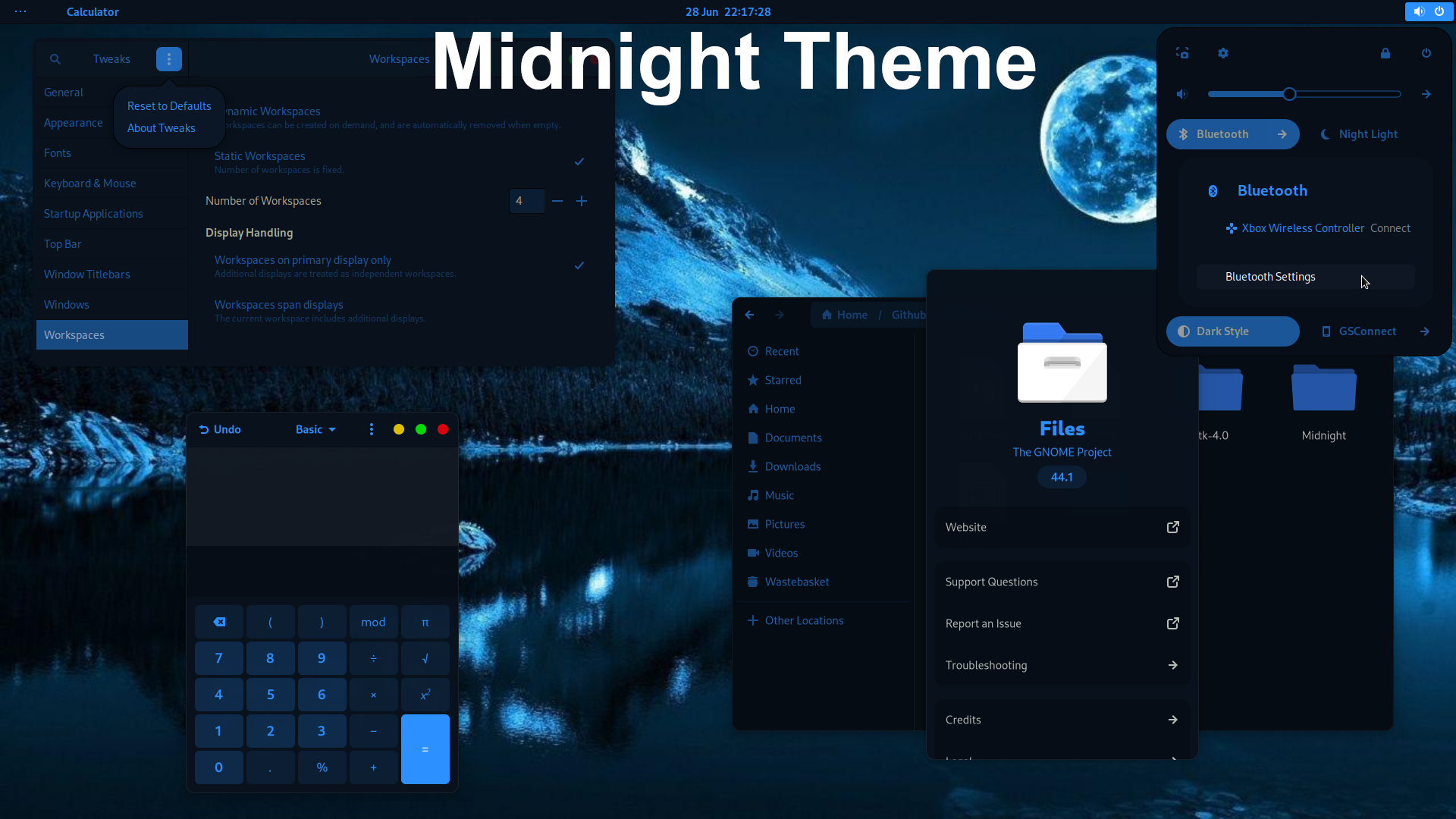 GitHub - An-Eagle/Midnight: Small tweaks to the midnight theme I made myself, may start to port ...