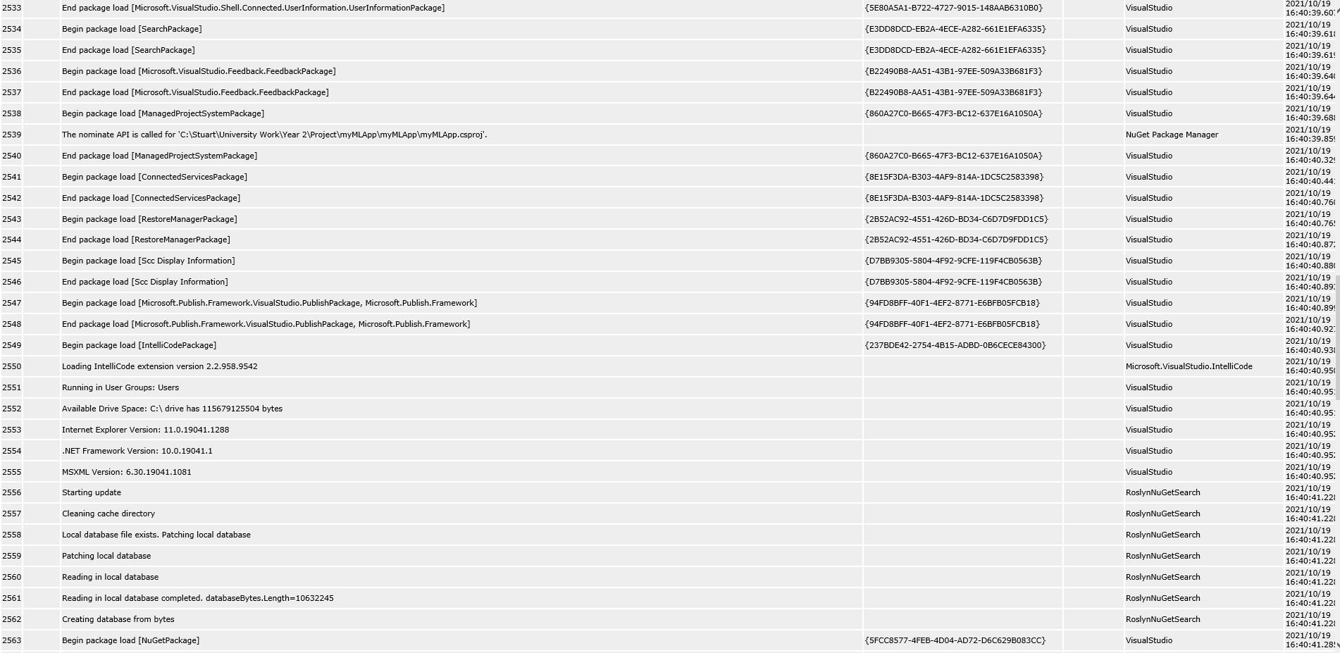 Machine Learning Model (ML.NET) not there · Issue #1850 · dotnet ...