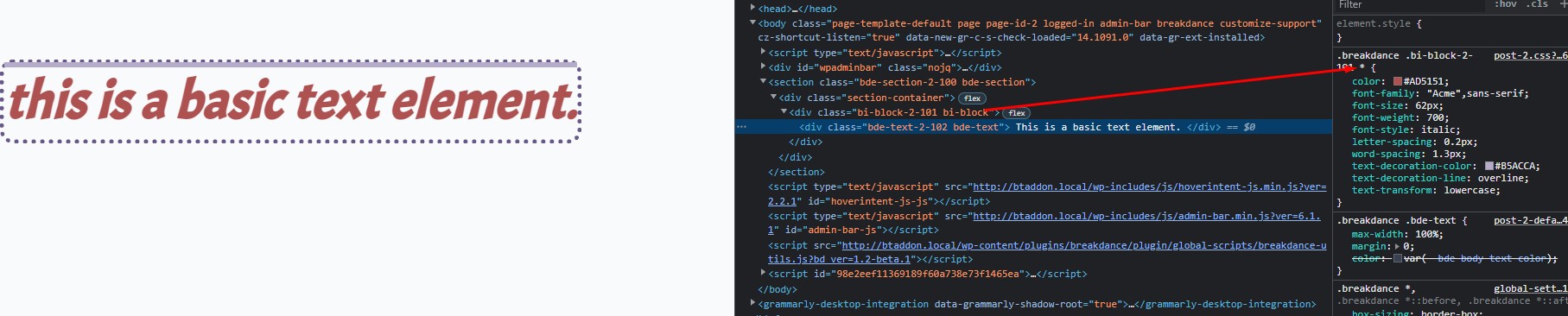 inherit Text color from Parent · Issue #628 · soflyy/breakdance-bugs · GitHub