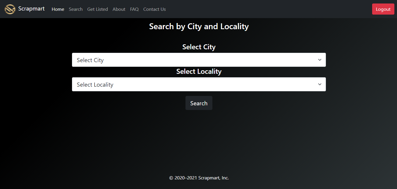GitHub - vivekx01/scrapmart: Scrapmart is an initiative to provide a platform for local scrap ...