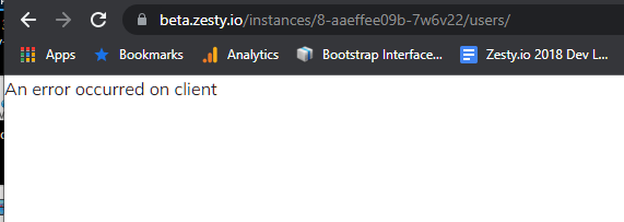 Client Error Capture and Uptime Notification · Issue #1180 · zesty-io/website · GitHub