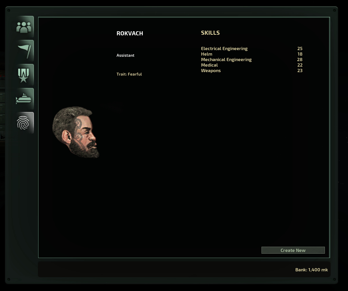 Character tab menu layout is messed up if you aren't controlling a ...