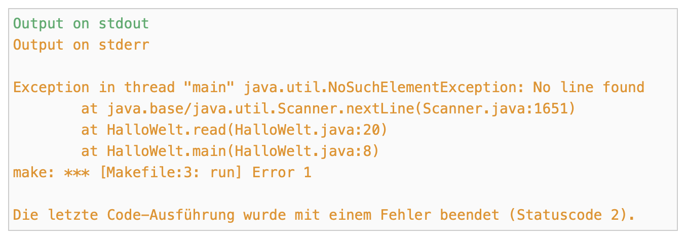 Input in Java Exercises not working with gVisor · Issue #284 · openHPI/poseidon · GitHub
