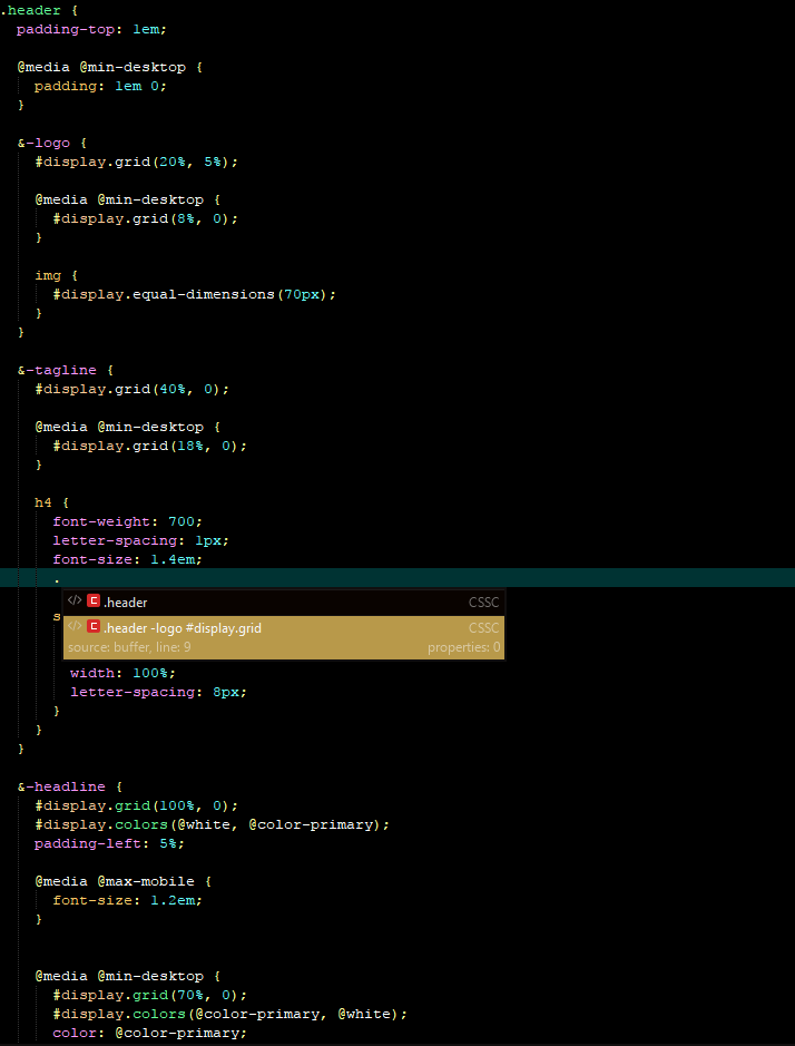 LESS / CSS selector autocompletion not working. · Issue #3377 · Komodo ... LESS / CSS selector autocompletion not working. · Issue #3377 · Komodo ...