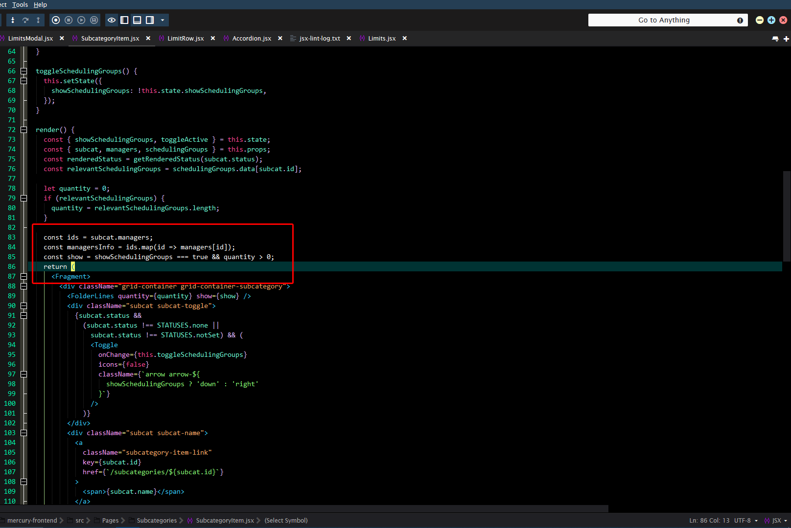 Strange behaviour with JSX Linting · Issue #3589 · Komodo/KomodoEdit · GitHub