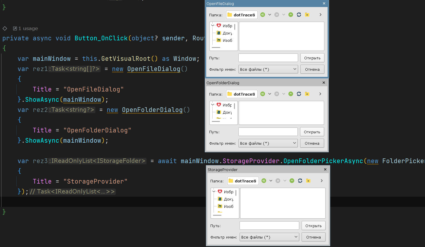 FreeDesktop folder picker doesn't work · Issue #9383 · AvaloniaUI/Avalonia · GitHub