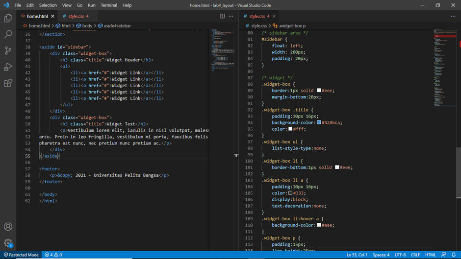 GitHub - SitiLatifah/Lab4Web