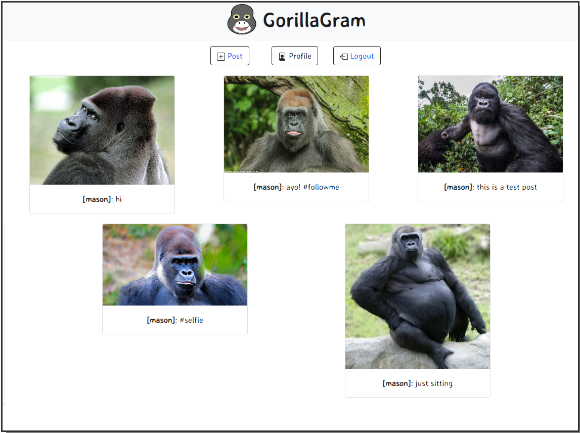 GitHub - masonhgn/gorilla-gram