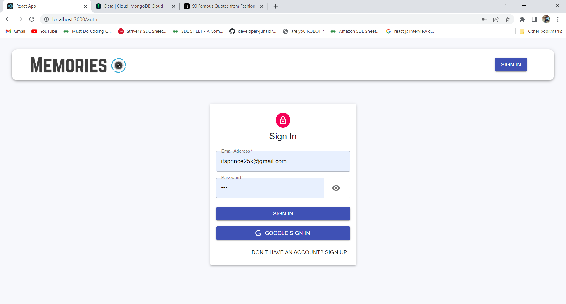 GitHub - prince25kumar/Mern-memories-Blog