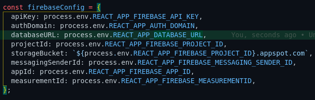 Fix of Database Url in firebase Config · Issue #190 · scorelab/Codelabz · GitHub