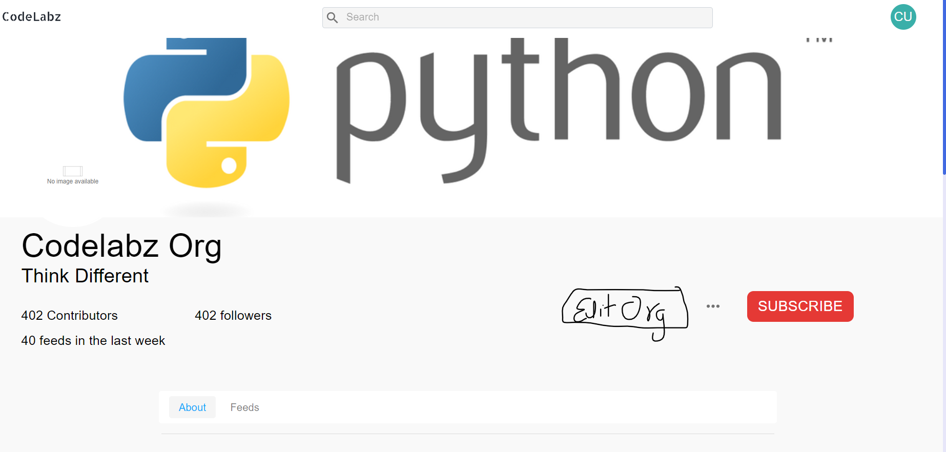 If the organisation belongs to user, Add an Edit Org Button to the organization page · Issue ...