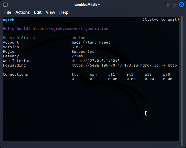 Need help with the setup of beEF with ngrok · Issue #2555 · beefproject/beef · GitHub