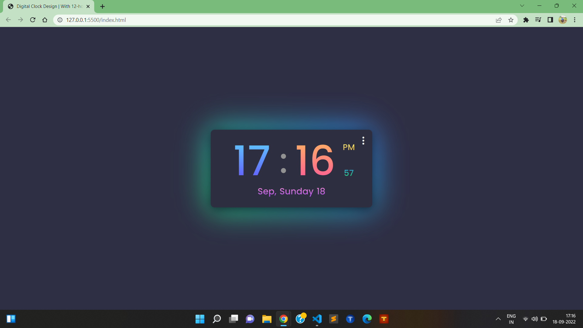 GitHub - Shivanand1999/Digital-Clock