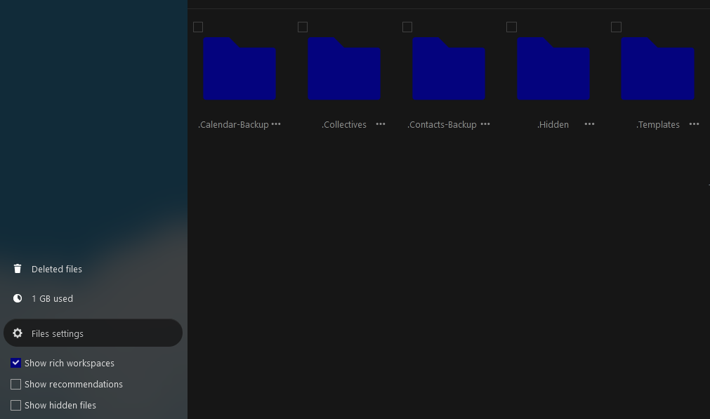 Hidden files visible in Grid View mode · Issue #14478 · nextcloud ...